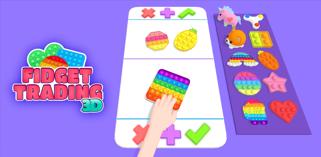 Jouez à Fidget Trading 3D - Fidget Toys sur PC, le tour est joué, pas à ...